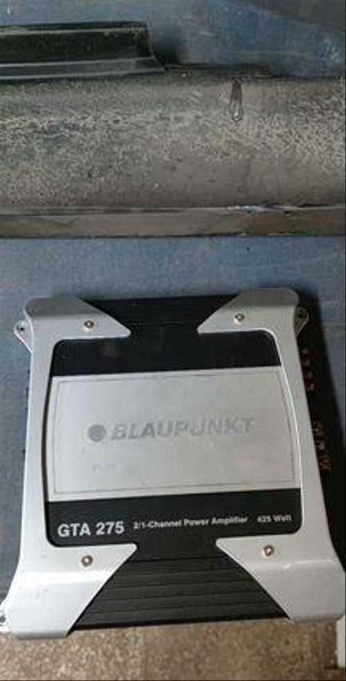 Усилитель для сабвуфера Blaupunkt GTA 275