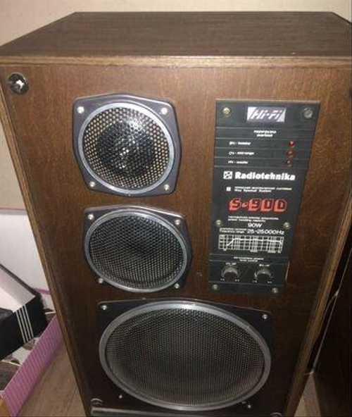 Колонки radiotehnika s900,музыкальная аппаратура