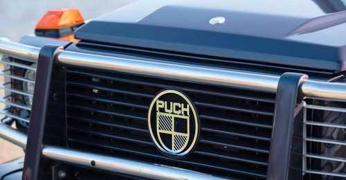 Логотип решётки радиатора puch для g class w463
