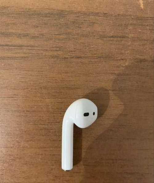 Левый наушник airpods 1 оригинальный