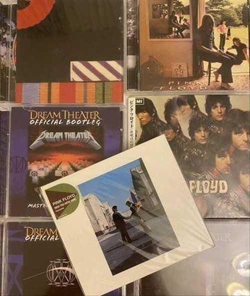 Iron Maiden, Pink Floyd, Dream Theater, CD