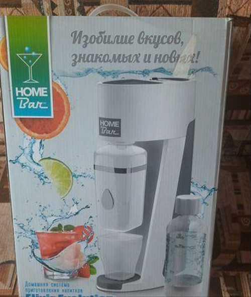 Сифон для газирования воды + баллон Home Bar Elix