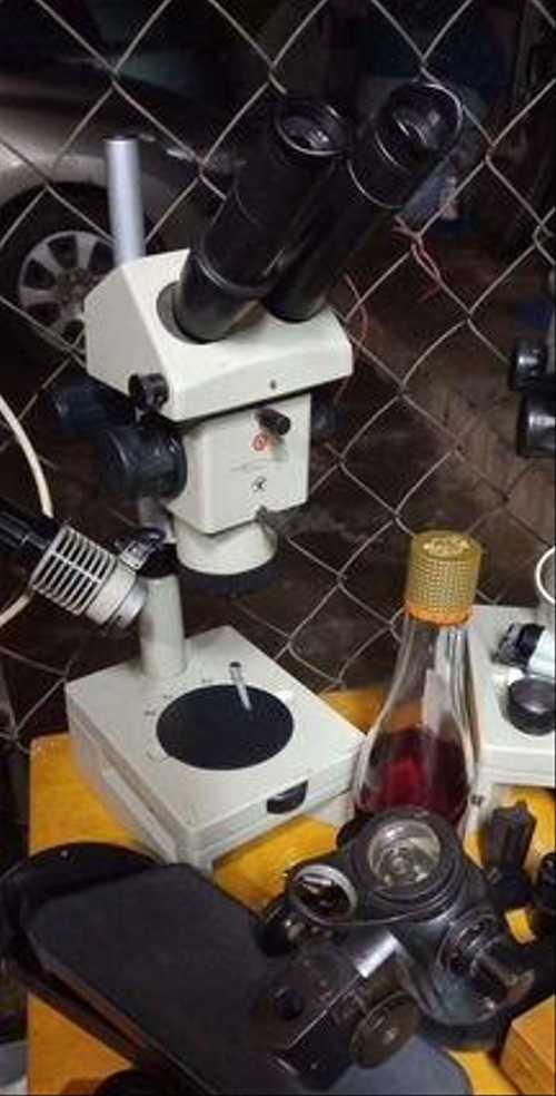 Микроскоп мбс 10 СССР