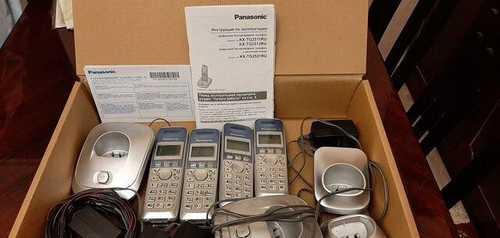 Продаю набор радиотелефонов dect Panasonic KX-TG25