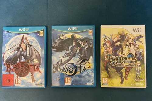 Byonetta 1, 2 WiiU Pal, Tales of Symphonia Wii Pal