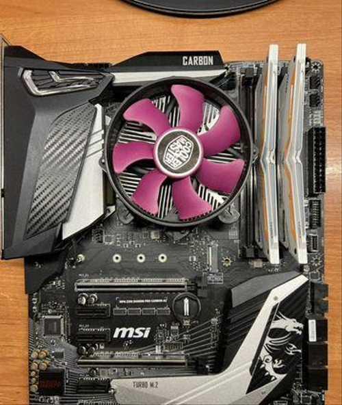 Комплект i7 9700 + msi z390 Pro carbon ac