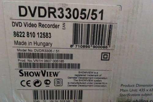 DVD-рекордер Philips 3305