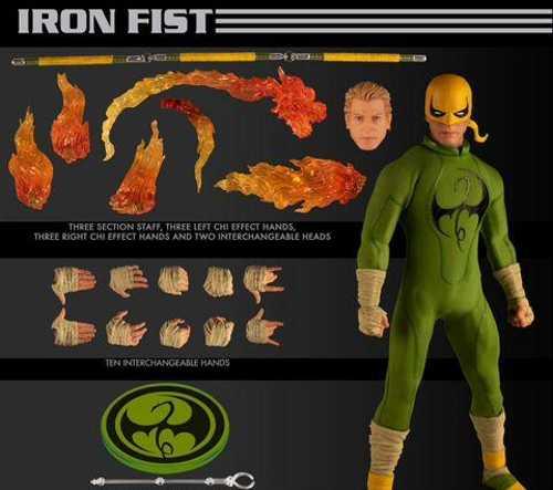 Фигурка Mezco Marvel One:12 Collective Iron Fist