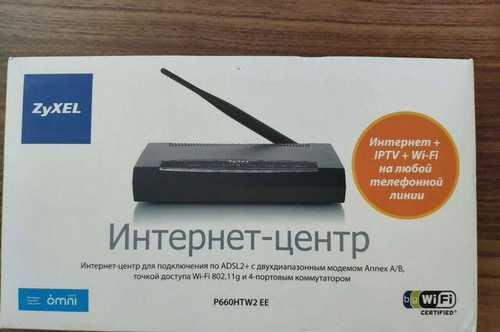 Wi-Fi роутер Zyxel Zyxel P660HTW2 EE