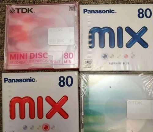 Мини-диски новые в упаковке