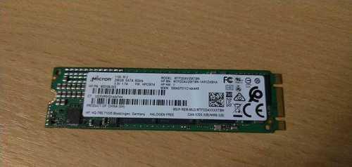 256 гб SSD M.2 накопитель Crucial Micron 1100