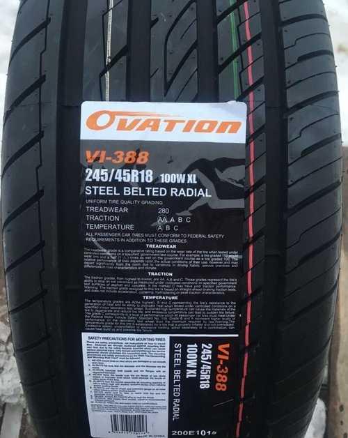 Ovation tyres vi 388 отзывы. 245-45-18 Ovation vi-388. Ovation vi-388 245/45. Ovation vi-388 205/55 r16. Ovation vi-388 195/45 r16.