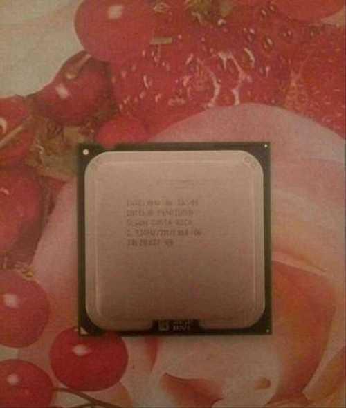 Процессор intel Pentium Dual-core e6500