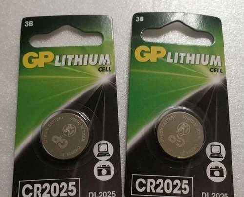 Батарейки GP CR2025 - 2 шт