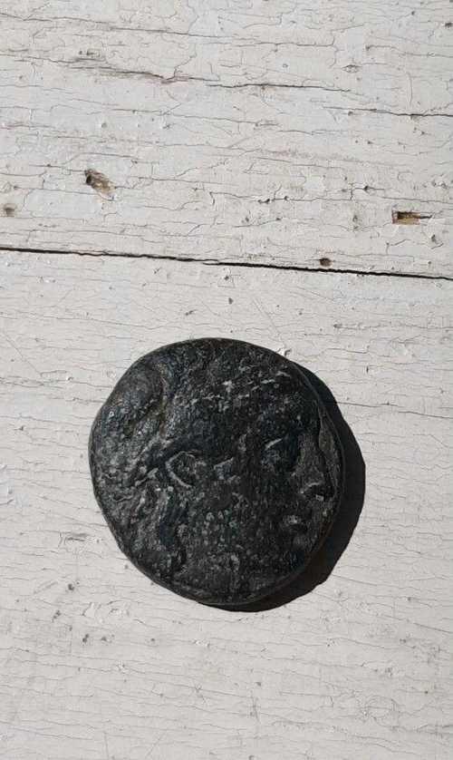 Древняя греция монета антиох 2