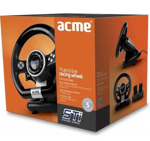 Руль acme Racing Wheel STi | Festima.Ru - Мониторинг объявлений
