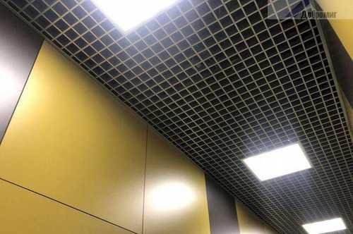 Потолок грильято - дизайнерская система