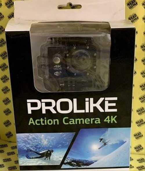 Экшн камера prolike 4k Wi fi (шур)