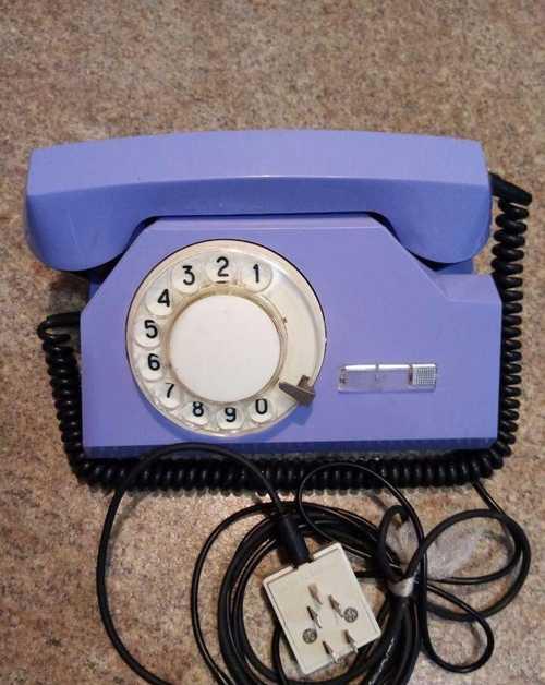 Телефон стационарный дисковый