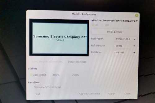 21.5" Монитор Samsung S22B370H FullHD