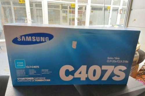 Новый оригинальный картридж Samsung C407S