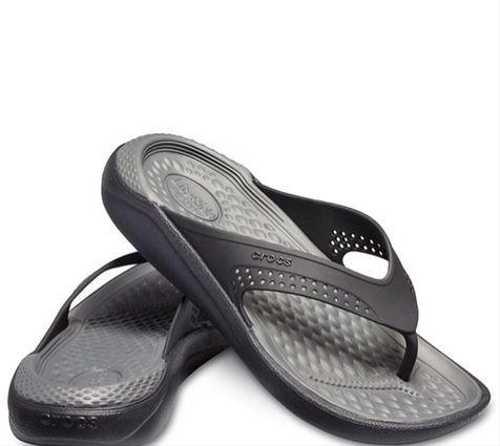 Crocs LiteRide Flip шлёпанцы w10