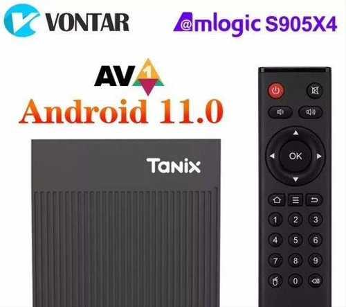 Тв-бокс Tanix X4 на мощном Amlogic S905X4,4-32GB