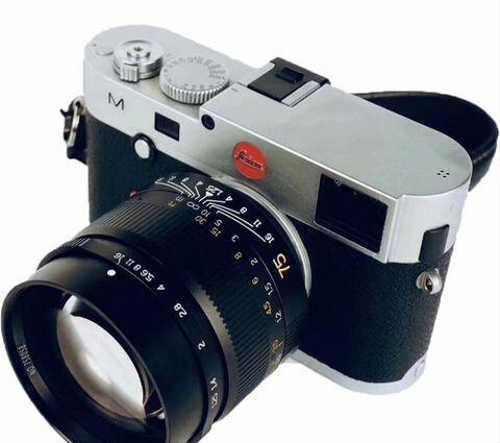 Объектив 7Artisans 75mm f/1.25 Leica M-Mount