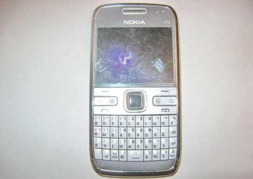 Nokia E72 Silver White оригинал