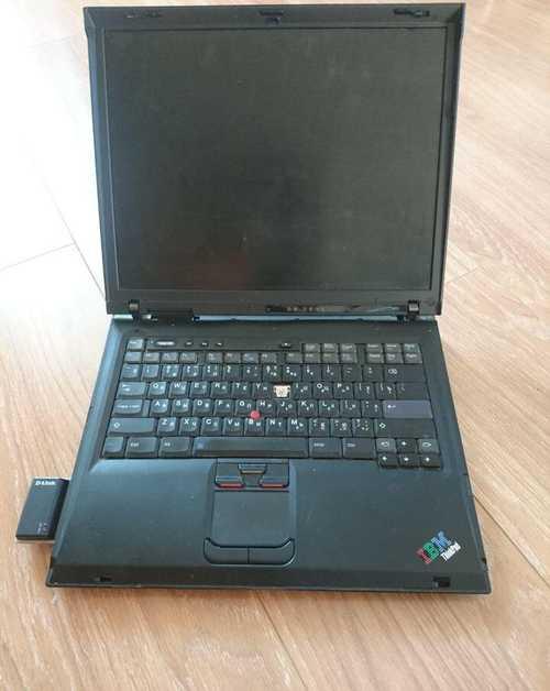 Ноутбук IBM Thinkpad r50 в корпусе r50e