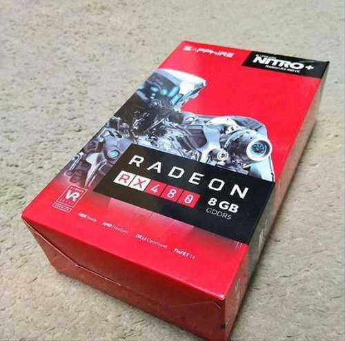 Коробка от radeon RX 480 8Gb