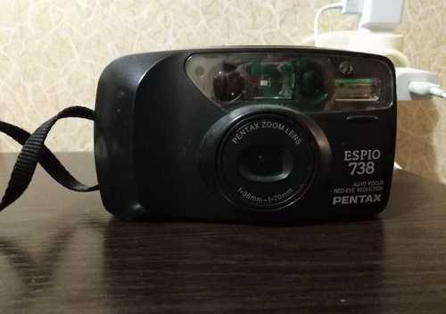 Плёночный фотоаппарат Pentax Espio 738