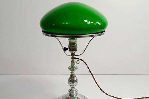 Лампа Н-60см антикварная кон19в настольная винтаж