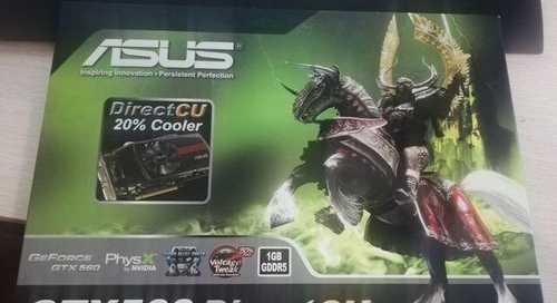 Видеокарта asus GTX560 1GB (с артефактами)