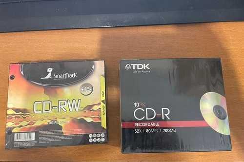 Пустые CD-RW новые