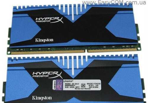 Kingston HyperX Predator DDR3 2400 Mhz 8Гб