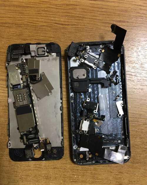 iPhone 5 на запчасти. Плата заблокирована
