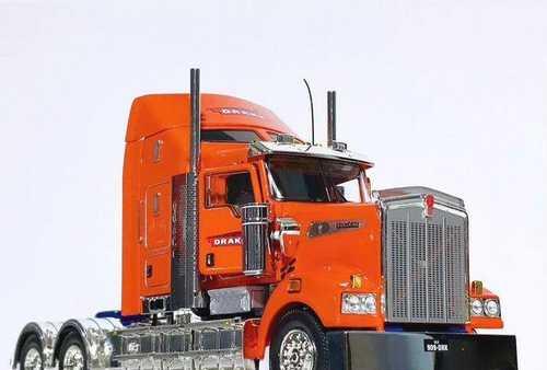 1/50 тягач Kenworth T909 Orange Drake WSI