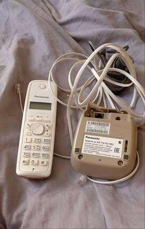 Panasonic телефон домашний kx tg 1611 ru