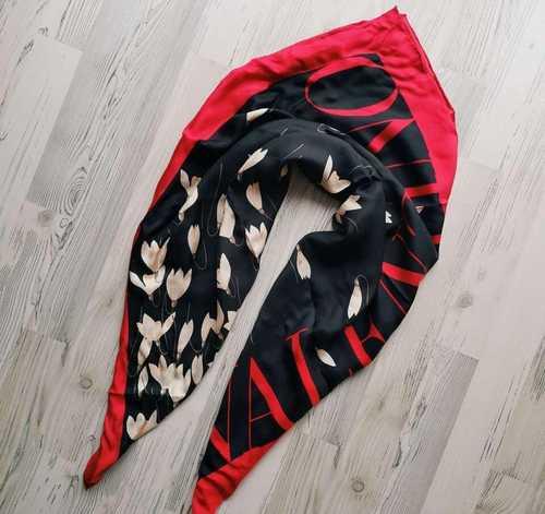 Платок палантин шарф шелковый Valentino