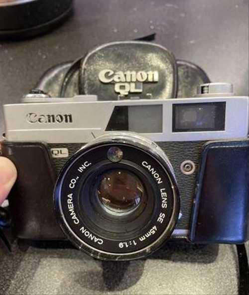 Плёночный фотоаппарат Canon Canonet QL19