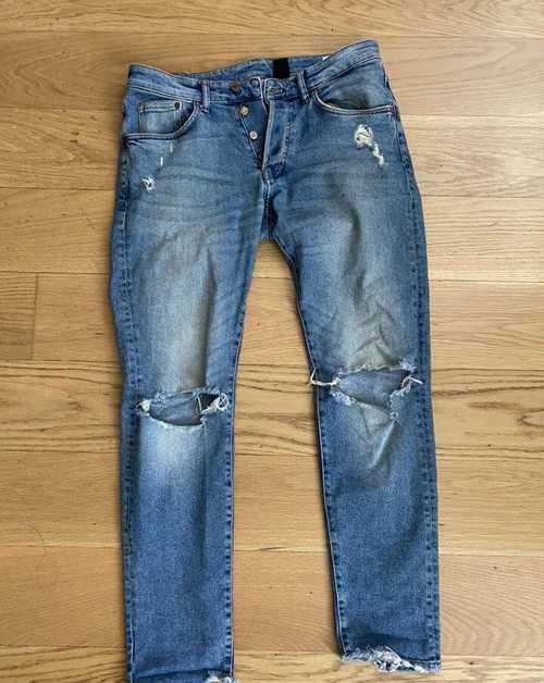 Джинсы H&M Skinny & Denim size 32 CN 175/82A