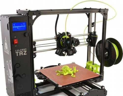 3d принтер lulzbot TAZ6