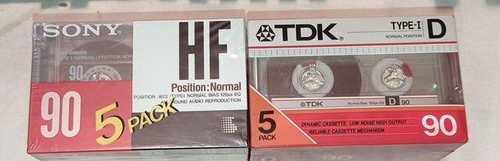 Аудиокассета TDK, sony