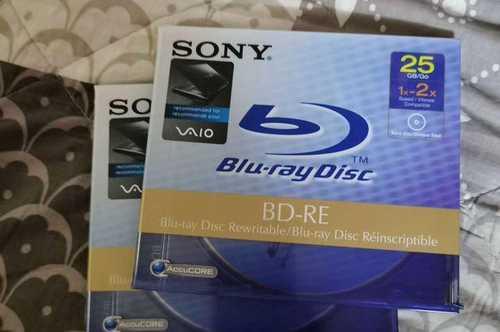 Диск Blu Ray BD-RE Sony 25gb новый