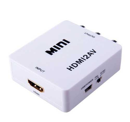 Цифровой конвертер hdmi на RCA