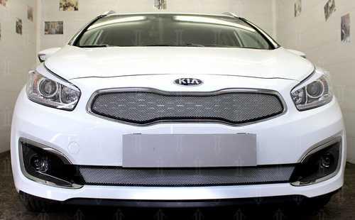 Сетка защитная радиатора KIA Ceed 2015-2018 (ориг