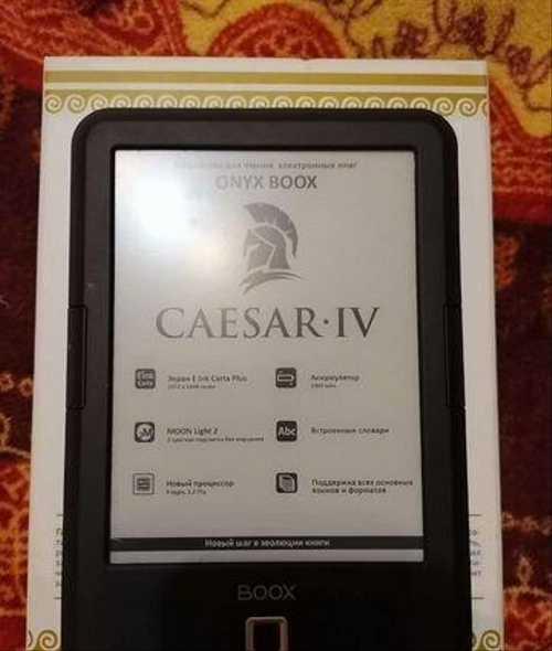 Электронная книга onyx boox caesar 2 обзор