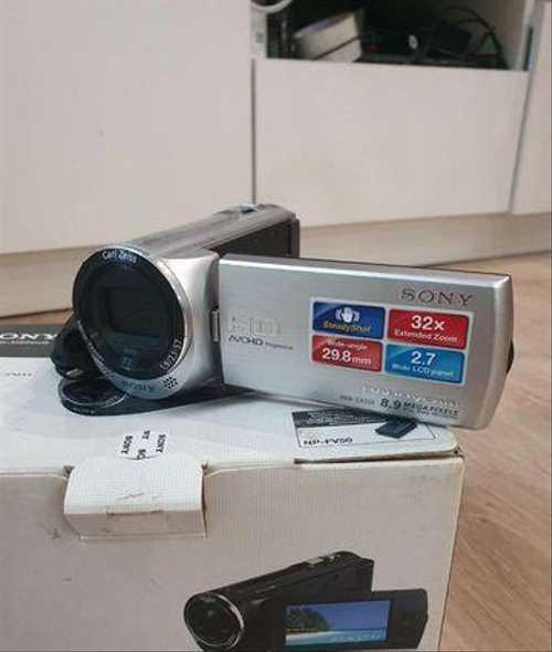 Видеокамера sony hdr cx220e