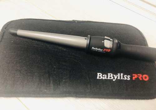 Конусная плойка для волос Babyliss Pro Titanium To
